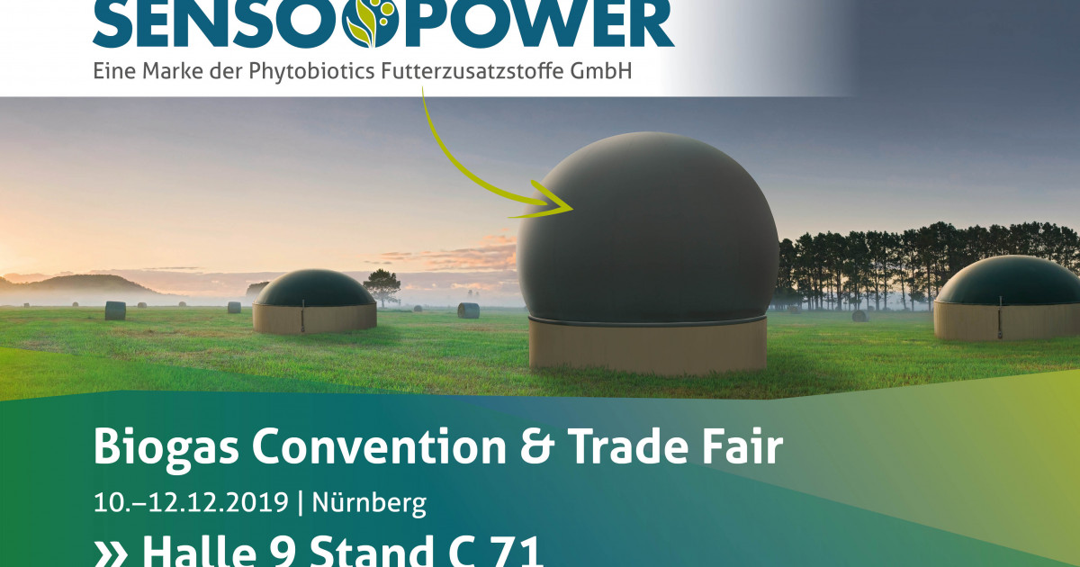 BIOGAS Convention & Trade Fair 2019 | Sensopower